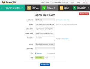 Open your data with ScraperWiki | ScraperWiki